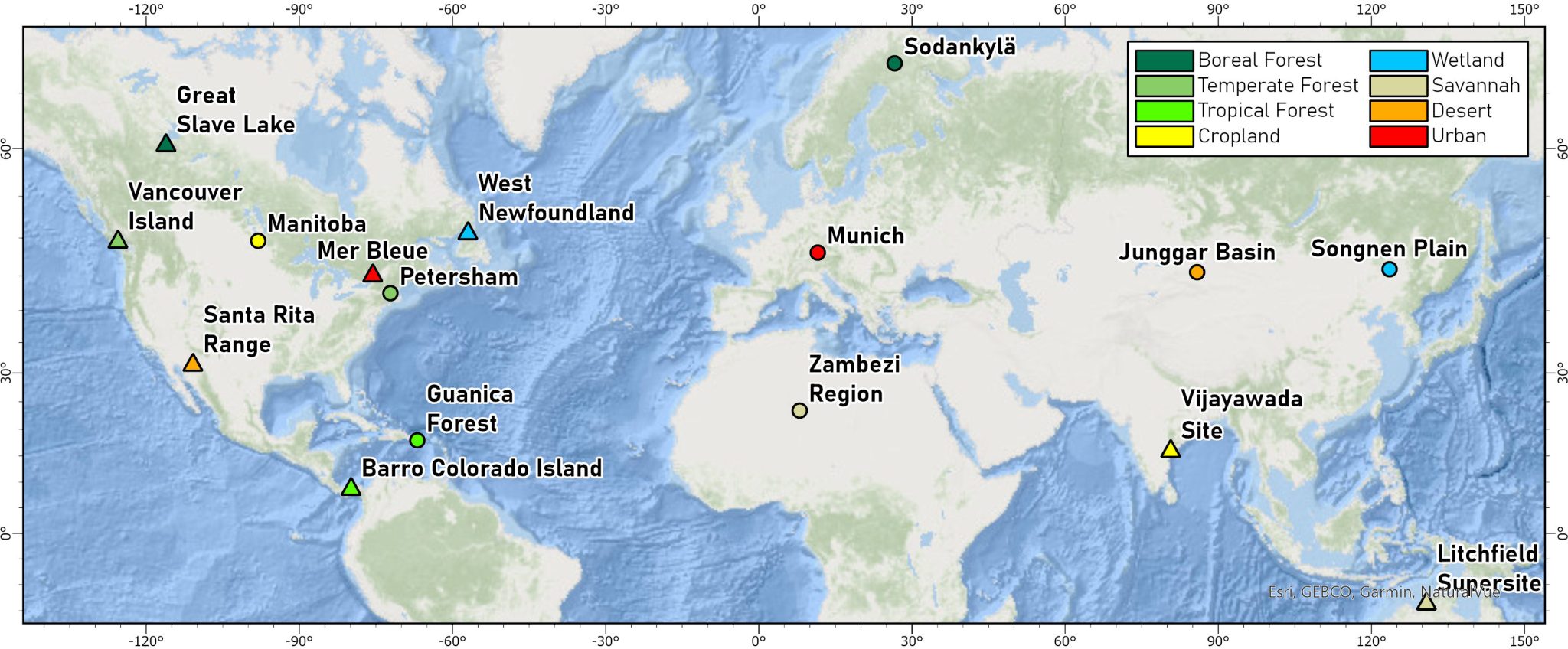 Global LCVM: EO Data integration for global land cover and vegetation ...